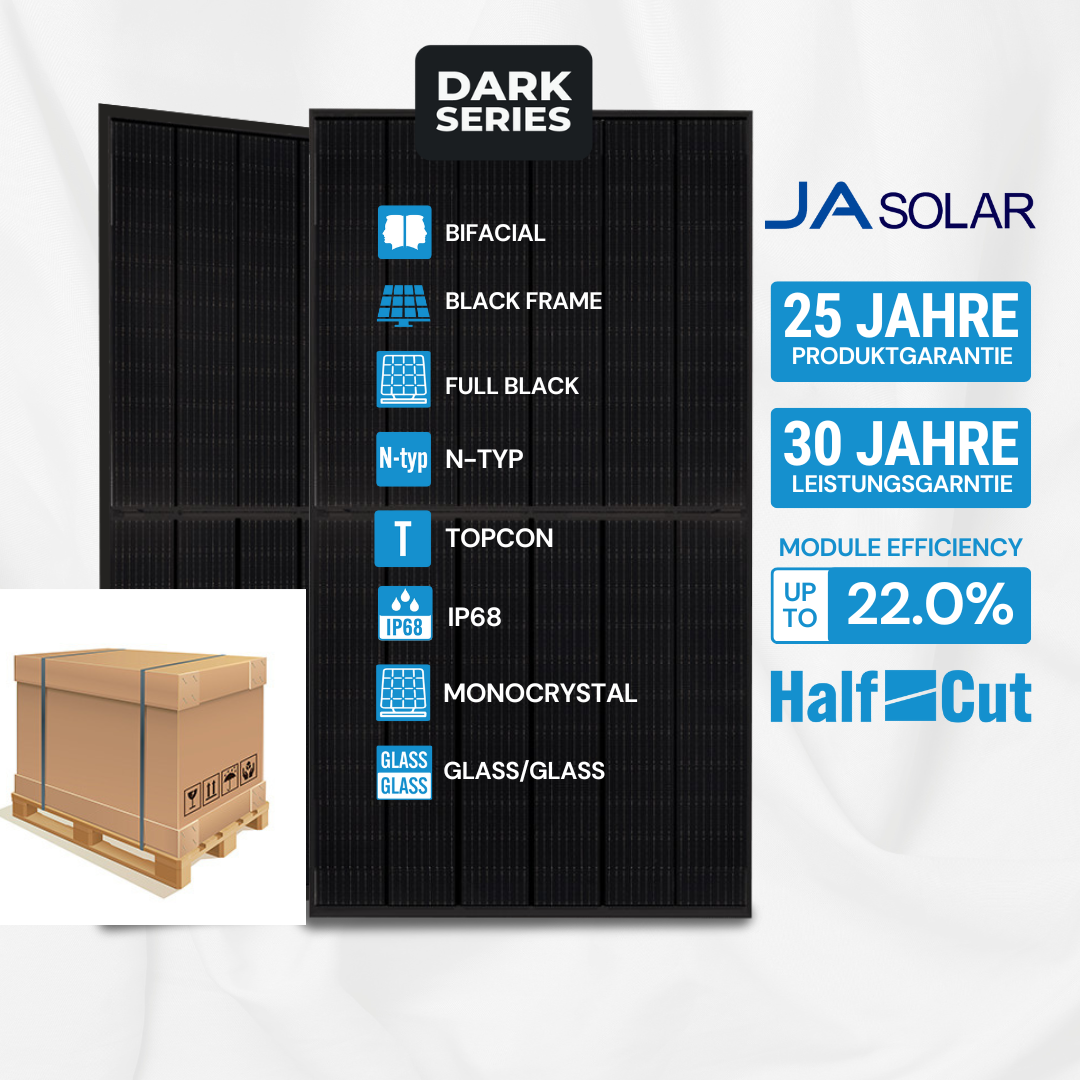 Ja Solar 445W Bifazial Glas-Glas Full Black JAM54D41 Review - ARBITRAGE SOLAR SYSTEMS
